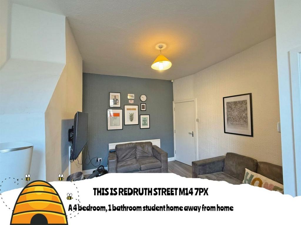Redruth Street, Manchester M14 4 bed house - £2,340 pcm (£540 pw)