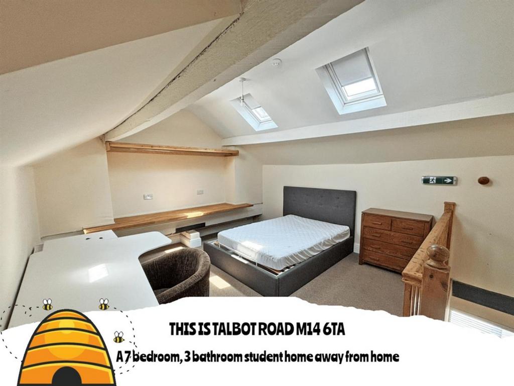 Talbot Road, Manchester M14 7 bed house - £4,000 pcm (£923 pw)