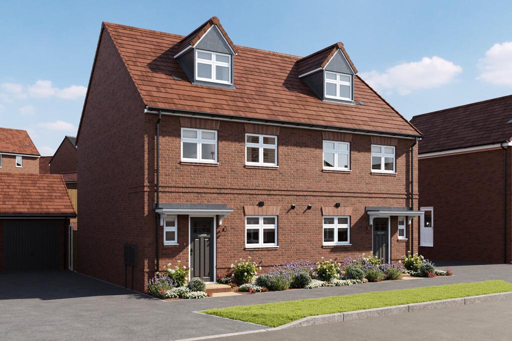 Plot 97, Aslin at Wilton Gate... 4 bed townhouse - £399,995