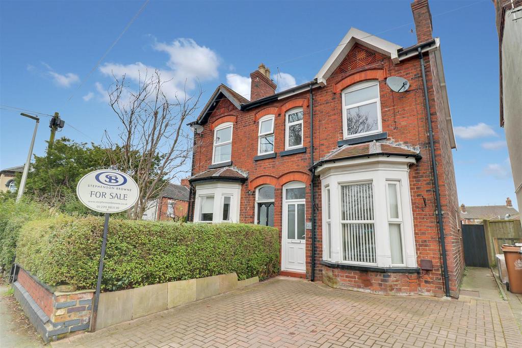 Station Road, Alsager 2 bed semi-detached house - £230,000