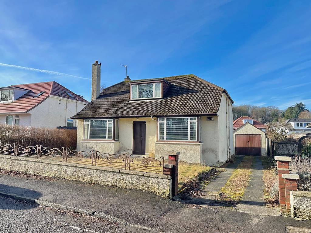 Switchback Road, Bearsden, Glasgow 4 bed bungalow for sale - £340,000