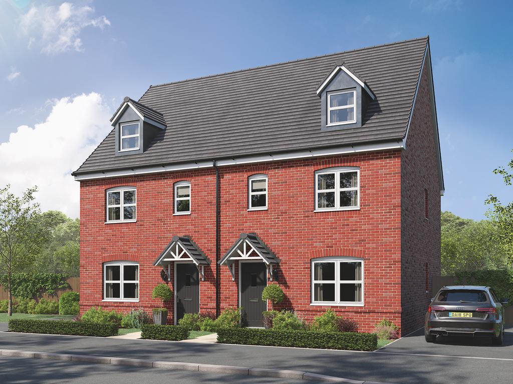 Plot 19, The Kennet at Kings Meadow... 4 bed terraced house - £350,000