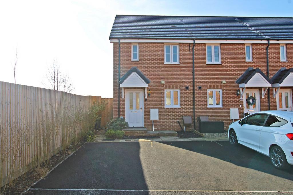 Llanilid, Llanharan CF72 2 bed end of terrace house for sale - £210,000