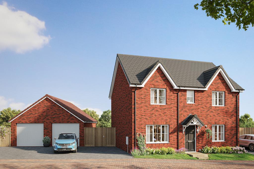Plot 211, The Leverton at Cavendish... 4 bed detached house for sale - £464,995