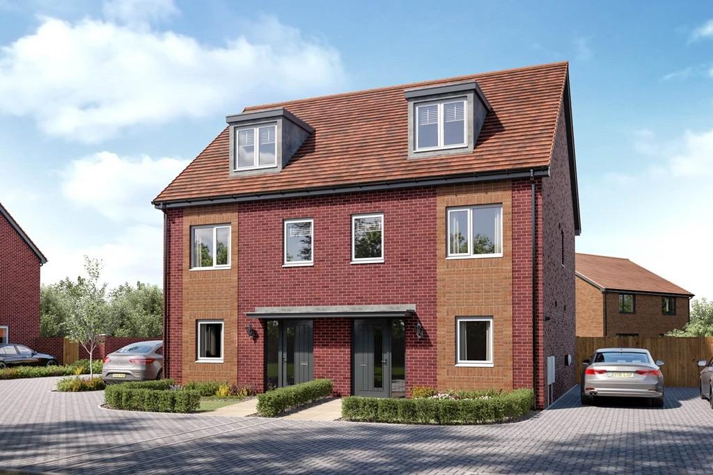 The Owlton - Plot 97 at Swingate... 3 bed semi-detached house for sale ...