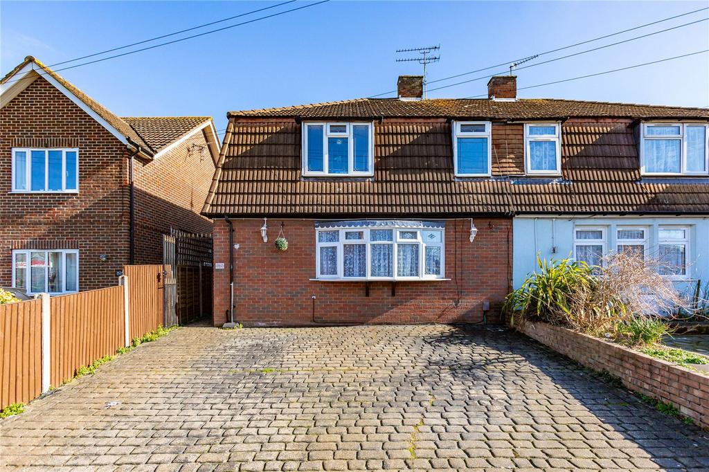 White Hart Lane, Collier Row, RM7 4 bed semi-detached house for sale ...