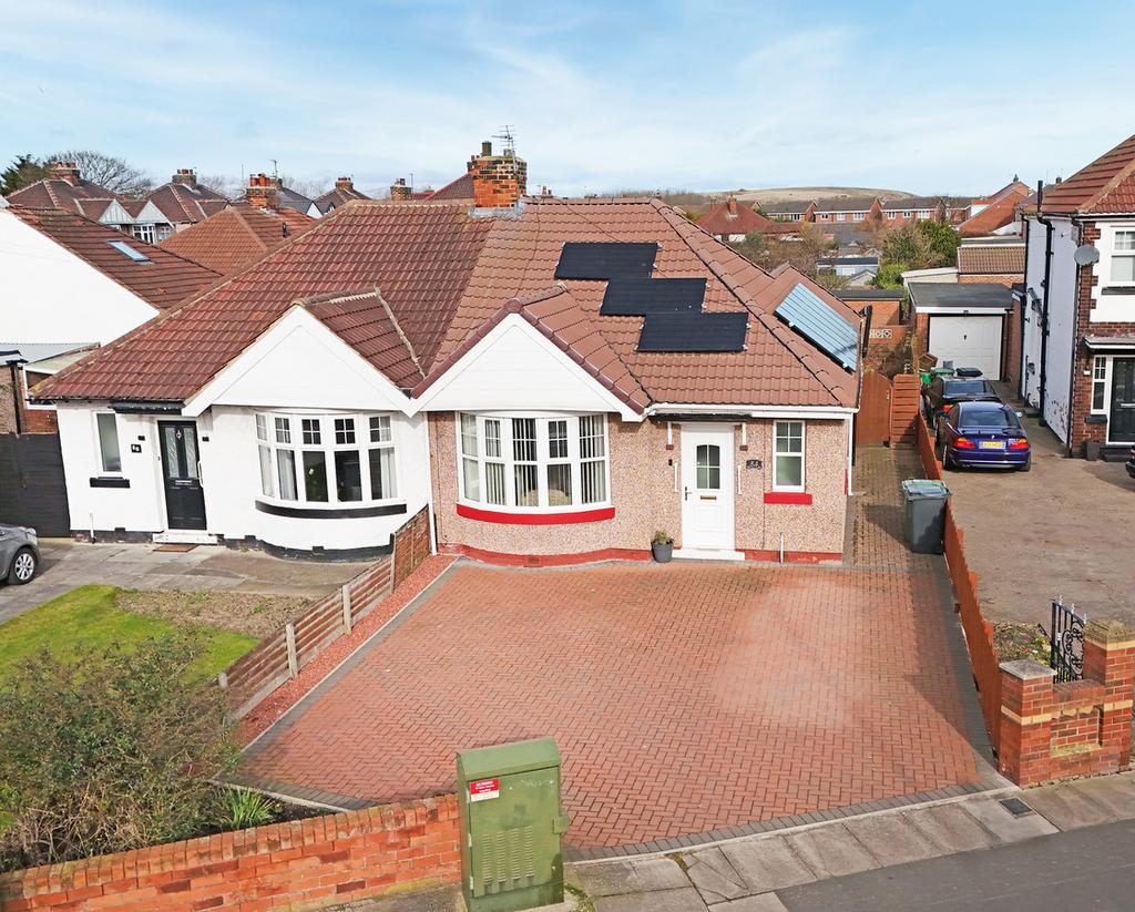 Station Lane, Hartlepool, TS25 1 2 bed semi-detached bungalow for sale ...