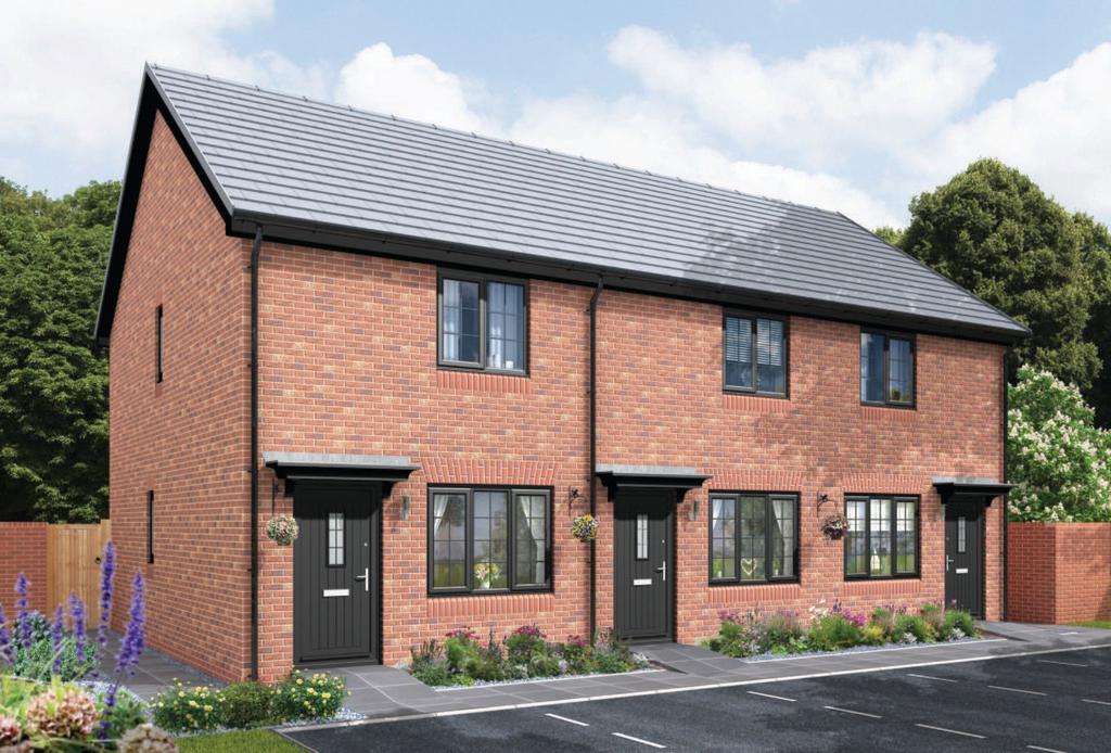 Plot 87, The Bell at Pinfold Manor... 2 bed terraced house for sale - £96,476