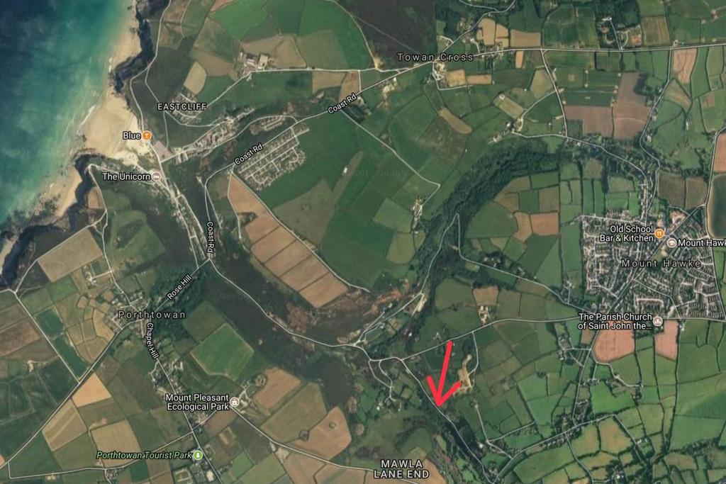 Wheal Ellen Mine, Truro, TR4 Land for sale - £38,000