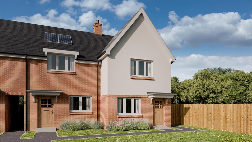 Kingshurst Drive, Badsey, Evesham 2 bed end of terrace house for sale ...