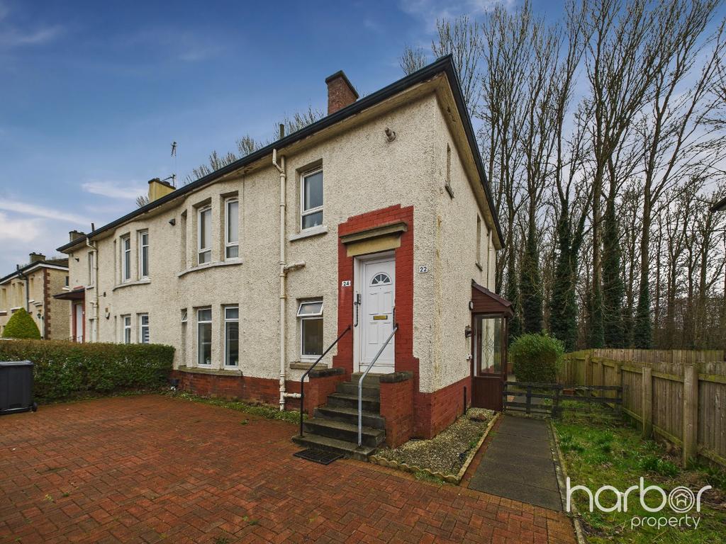 Cardowan Road, Carntyne, Glasgow, G32... 2 bed ground floor flat - £110,000