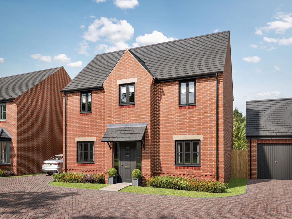 Plot 158, The Lamport at Harlestone... 4 bed detached house for sale ...