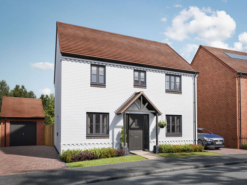 Plot 156, The Scaldwell at Harlestone... 4 bed detached house for sale ...
