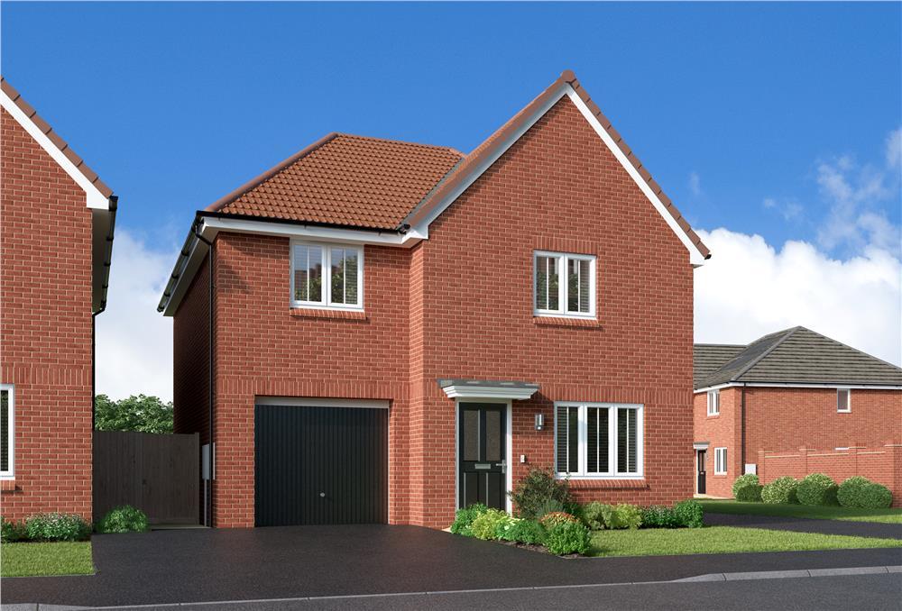 Plot 9, Linton at Badsey Gardens... 3 bed detached house - £402,500
