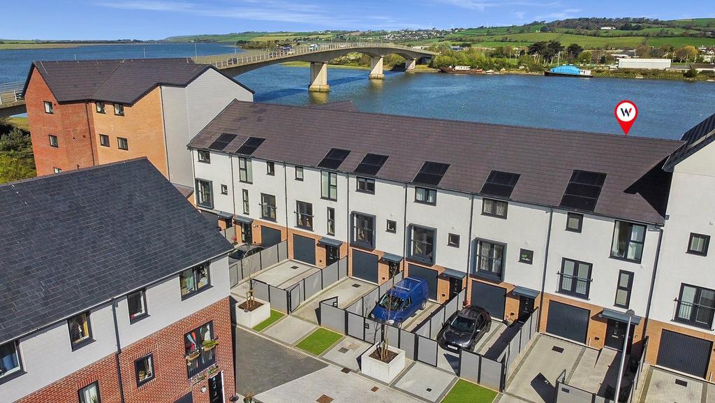 Taw Wharf, Sticklepath, Barnstaple... 3 bed terraced house for sale - £ ...