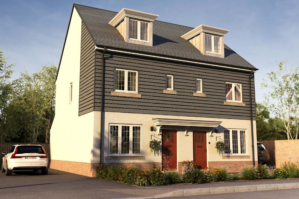 Plot 385, The McQueen at Seabrook... 3 bed semi-detached house for sale - £400,000