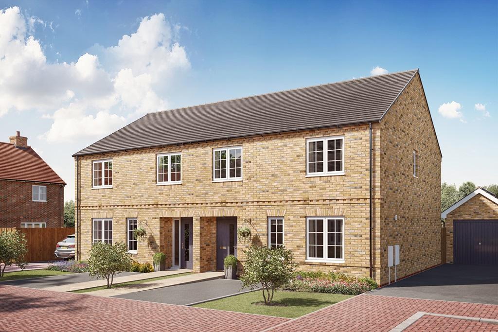 The Bittesford - Plot 60 at Colney... 4 bed semi-detached house - £675,000