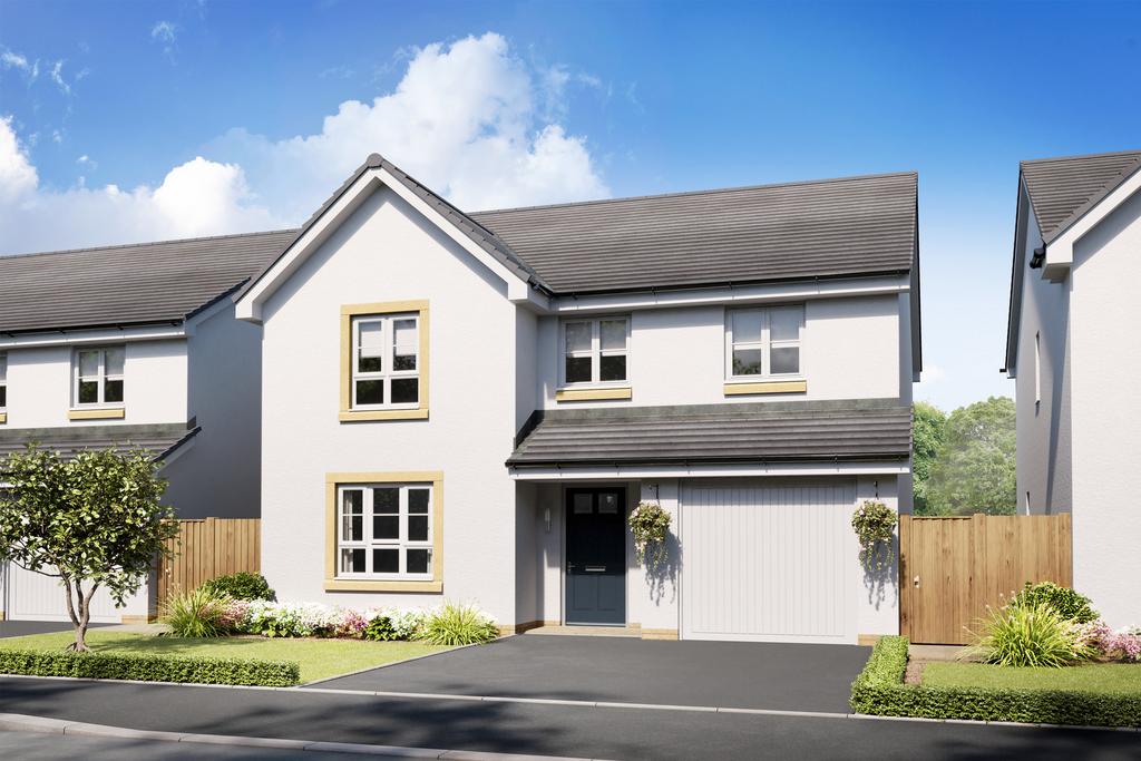 Crombie at Barratt @ West Craigs... 4 bed detached house - £609,995