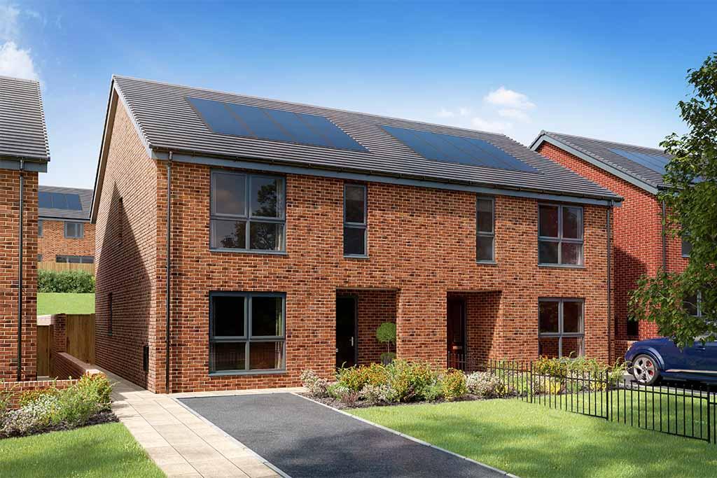 Plot 31, The Loxley at Beckett Hill... 3 bed semi-detached house - £267,995