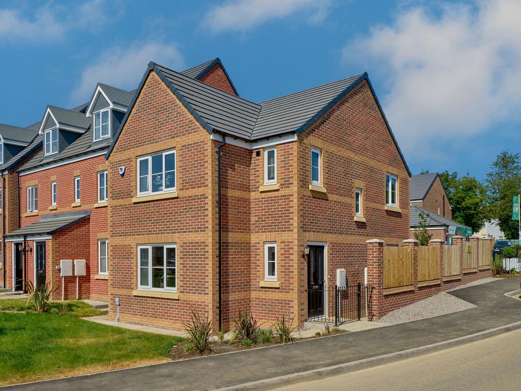 Plot 303, The Sherwood Corner at... 3 bed detached house for sale - £ ...
