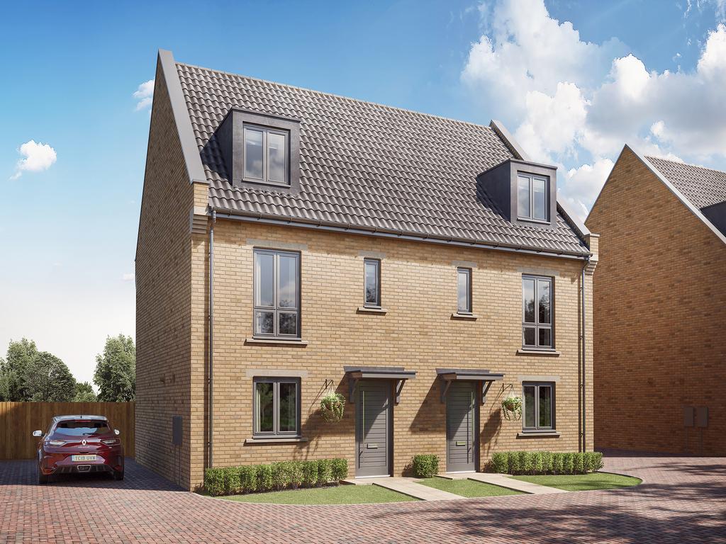 Plot 166, The Panfield at The Maples... 4 bed semi-detached house for ...