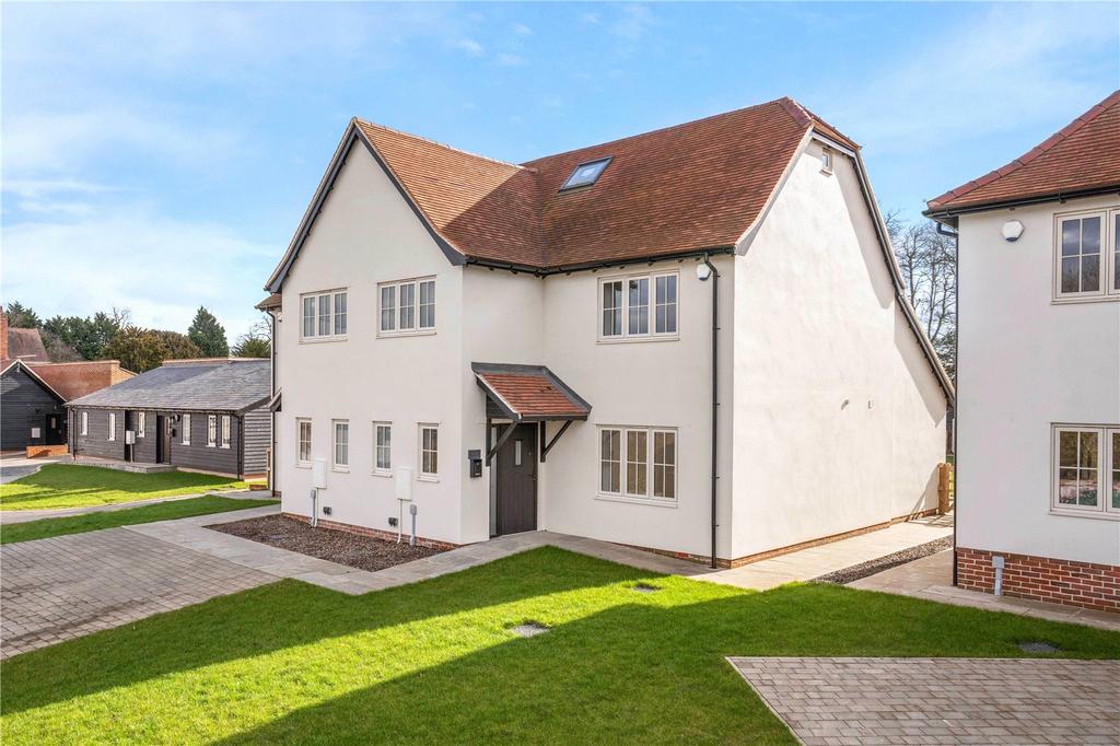 Wood Hall, Arkesden, Nr Saffron... 3 bed semi-detached house - £650,000