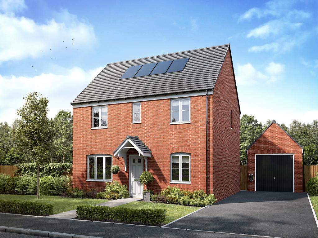 Plot 185, The Coniston at The... 4 bed detached house for sale - £427,950