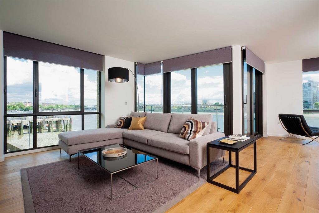 Chelsea Wharf, Lots Road, SW10 2 bed apartment - £6,750 pcm (£1,558 pw)