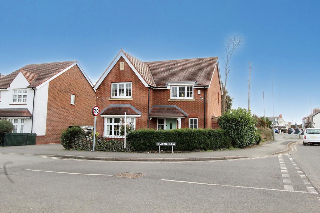 Butterley Drive, Buckley, CH7 4 bed detached house for sale - £330,000