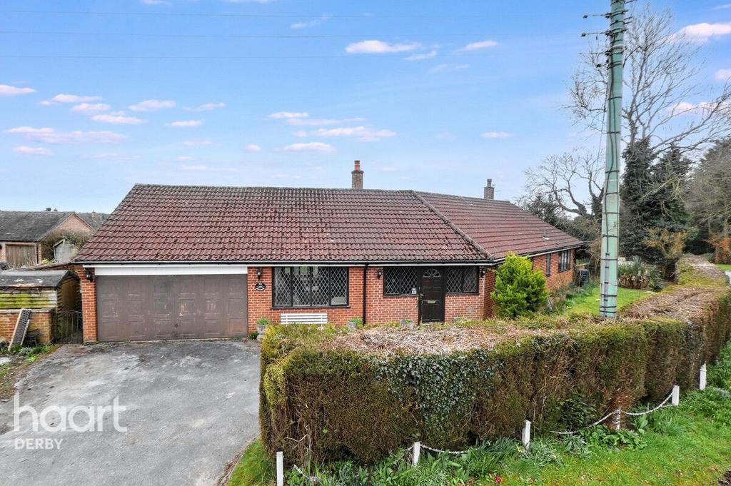 Dalbury Lees, Ashbourne 4 bed bungalow - £500,000