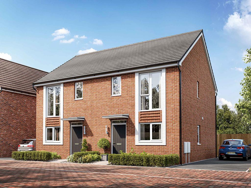The Nina - Plot 212 at Pear Tree... 2 bed semi-detached house for sale ...