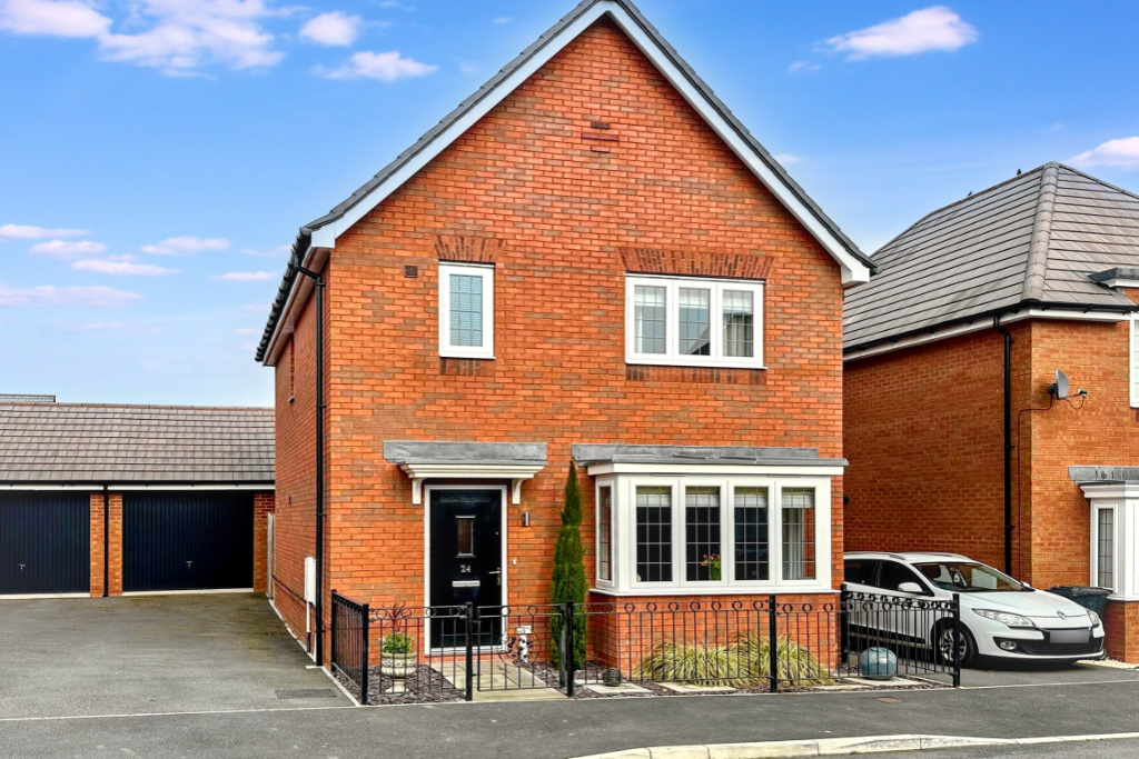 Dunnock Close, Holmer, Hereford, HR4 3 bed detached house for sale - £ ...