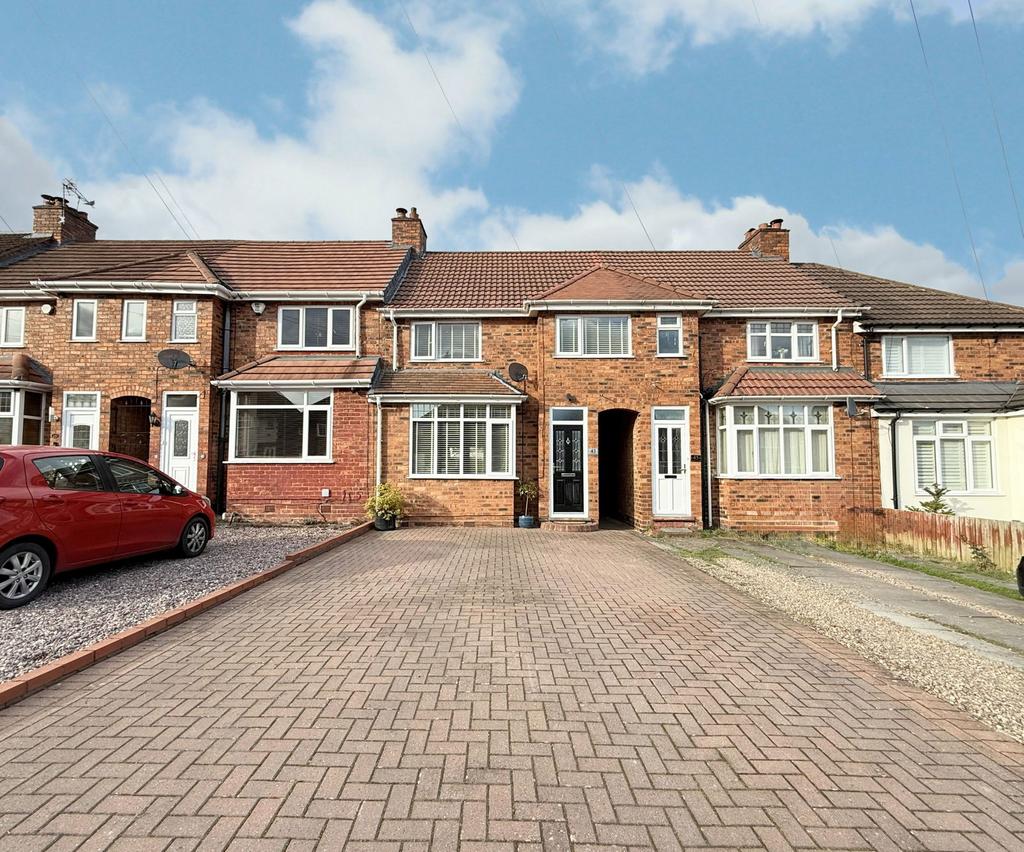 Hardwick Road, Solihull 3 bed terraced house for sale - £280,000
