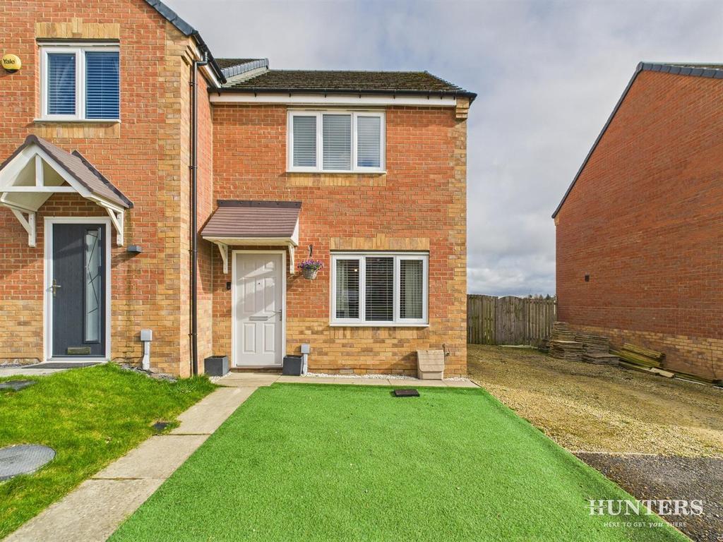 Dewhirst Close, Leadgate, Consett 2 bed semi-detached house - £129,950