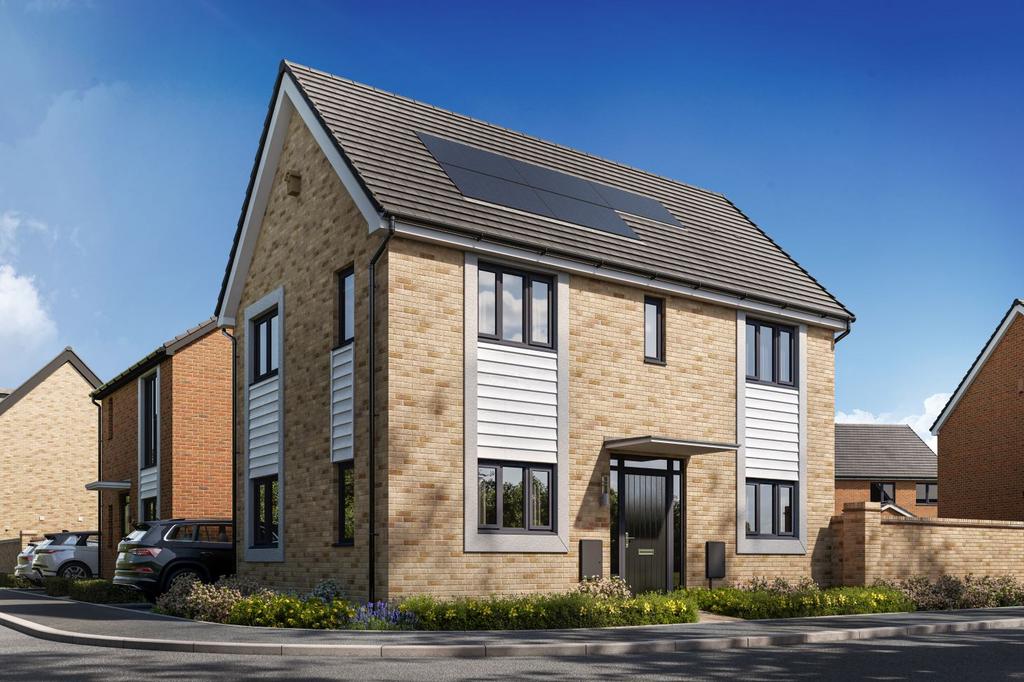 The Kea - Plot 114 at St. Modwen... 3 bed detached house - £399,950