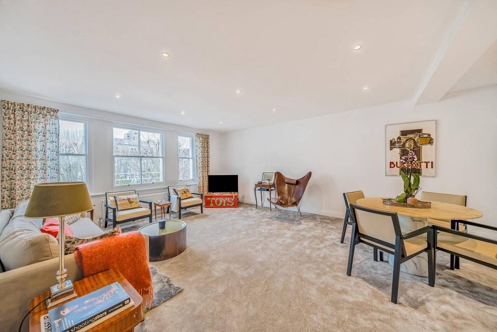 Lexham Gardens, Kensington, London, W8 2 bed flat to rent - £7,800 pcm ...