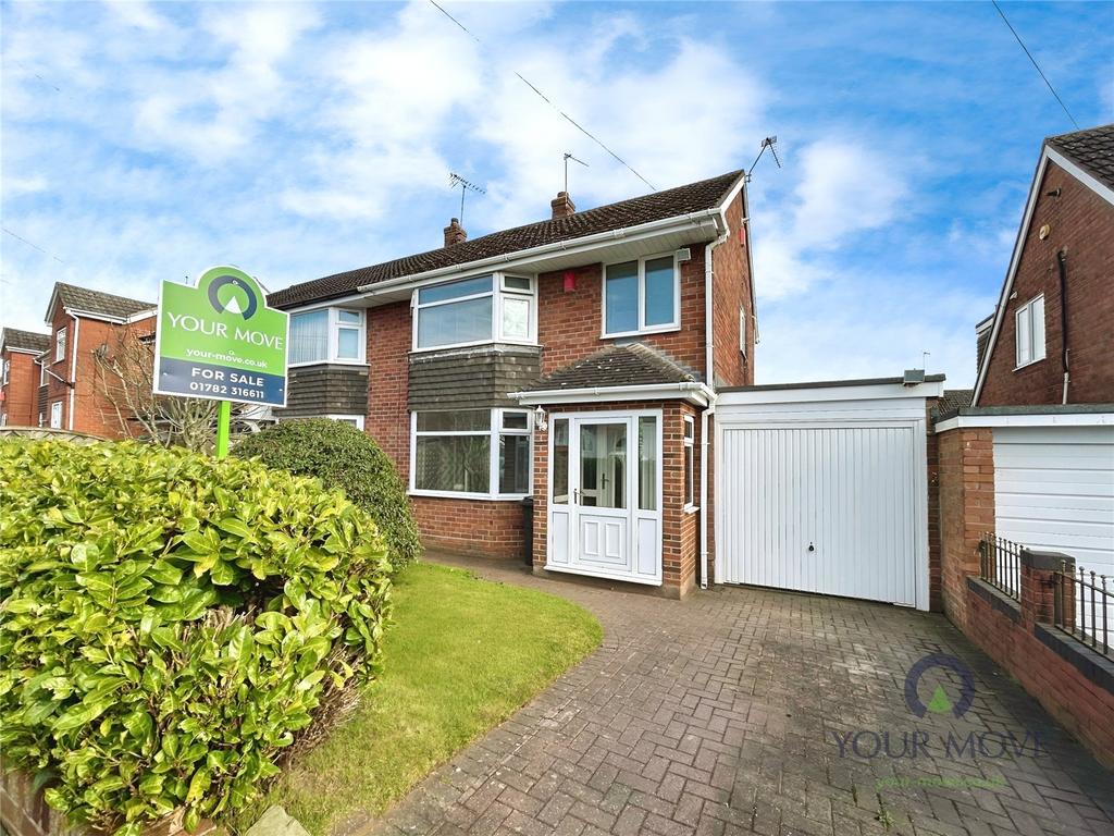Dove Road, Forsbrook ST11 3 bed semi-detached house for sale - £225,000