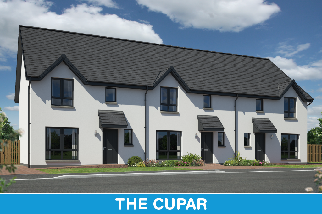 Plot 205, Cupar mid-terrace at... 3 bed terraced house for sale - £243,000