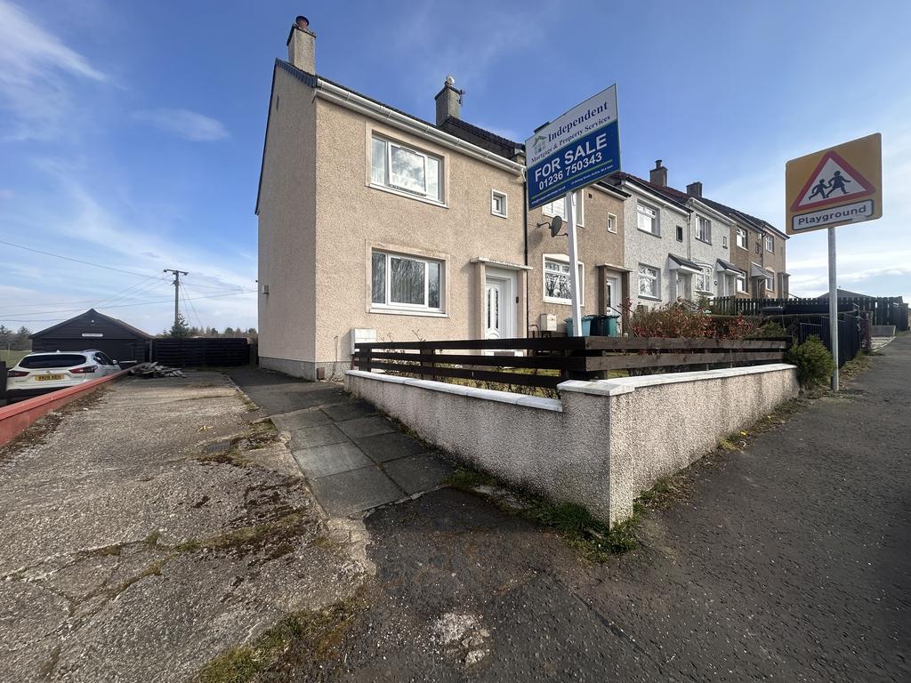 Park Road, Calderbank ML6 2 bed end of terrace house for sale - £105,000