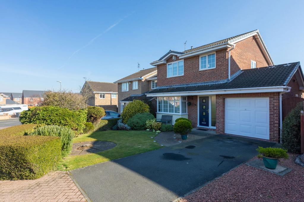 Simpson Court, Ashington NE63 3 bed detached house for sale - £230,000