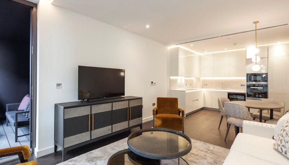 Thornes house, Nine Elms SW11 2 bed apartment - £5,742 pcm (£1,325 pw)
