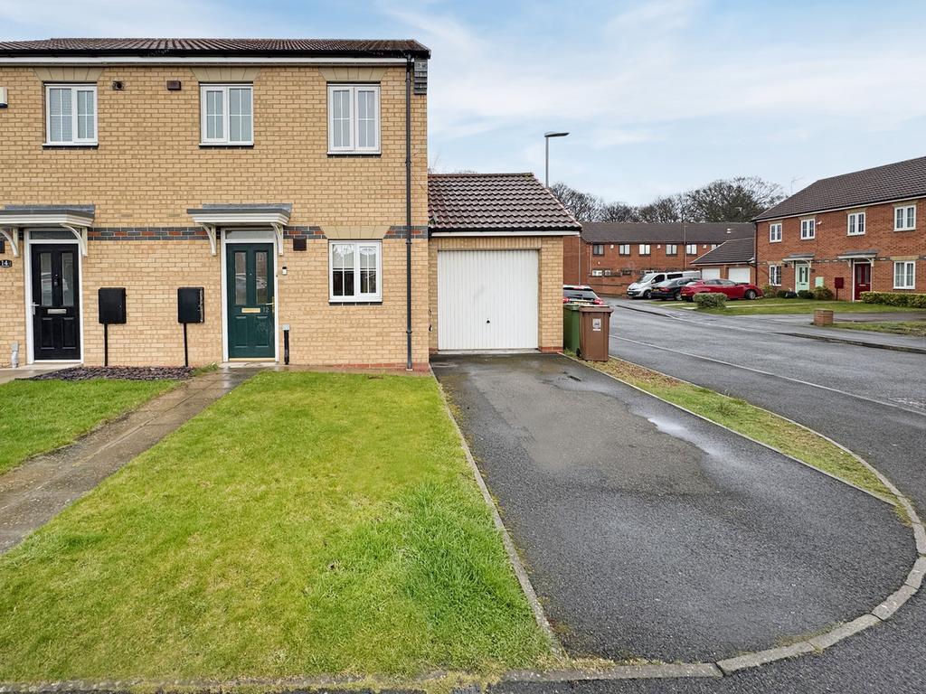 Hartoft Square, Hartlepool, TS26 8 2 bed semi-detached house for sale ...