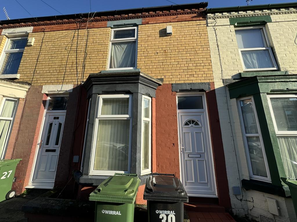 Moorland Road, Birkenhead CH42 2 bed terraced house for sale - £70,000