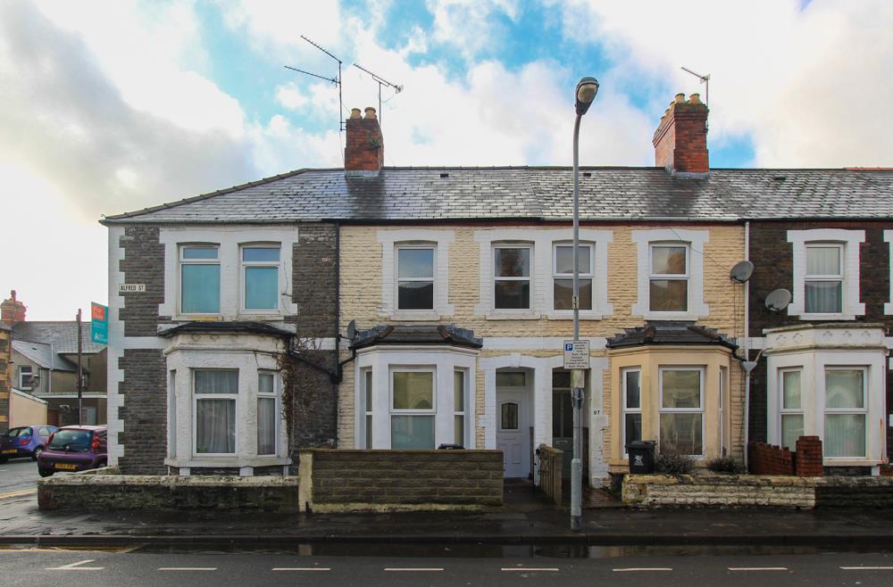 Alfred Street, Cardiff CF24 3 bed terraced house - £1,350 pcm (£312 pw)