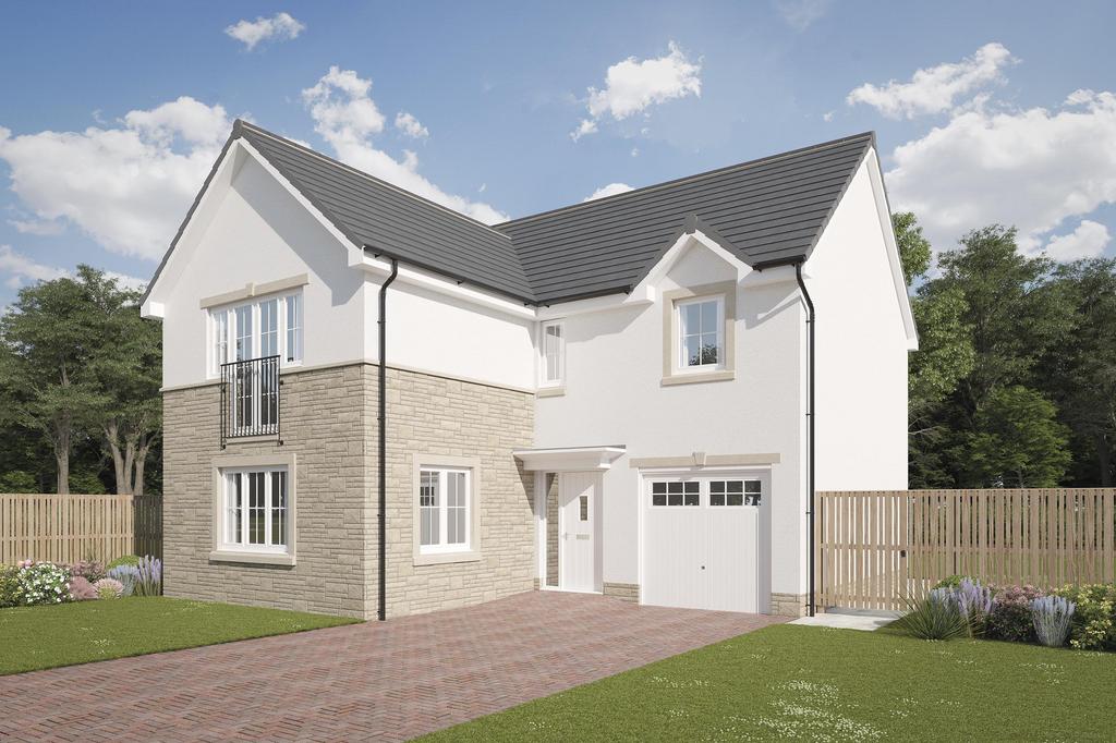The Pinehurst at Bellway at Shawfair... 4 bed detached house for sale ...