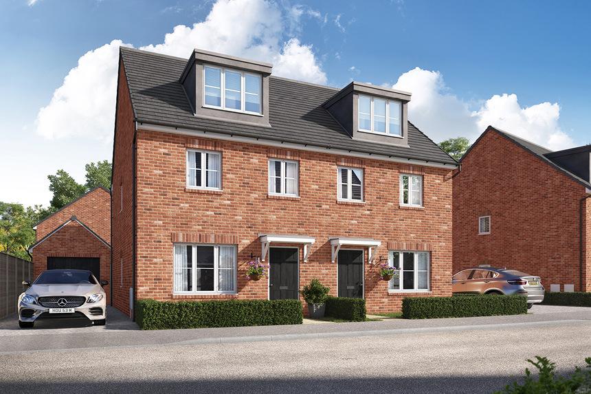 Plot 76, Beech at Seymour Place, Heol... 3 bed semi-detached house for sale - £349,995