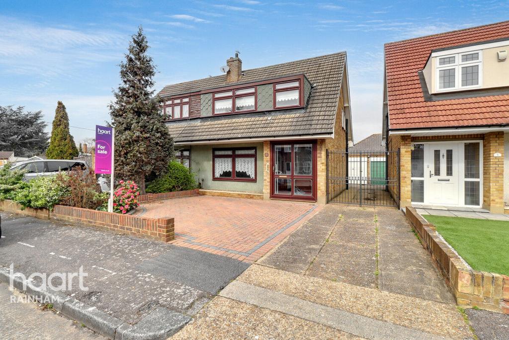 Abbots Close, Rainham, RM13 9LA 3 bed semi-detached house for sale - £ ...
