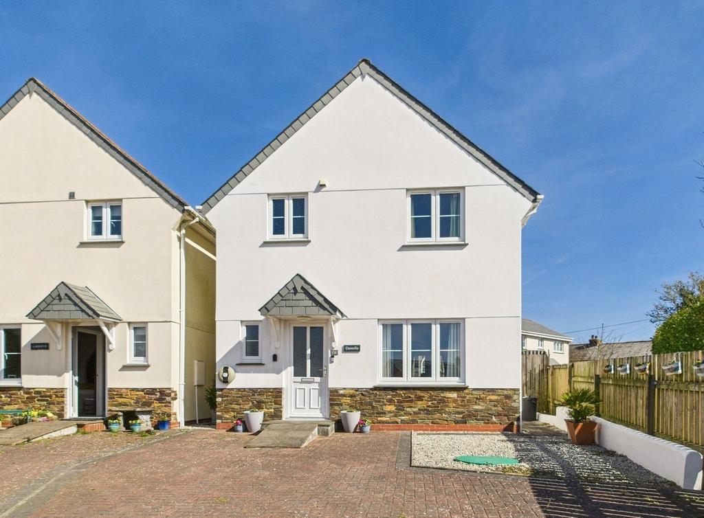 The Meadows, St. Teath, Bodmin 3 bed detached house for sale - £375,000