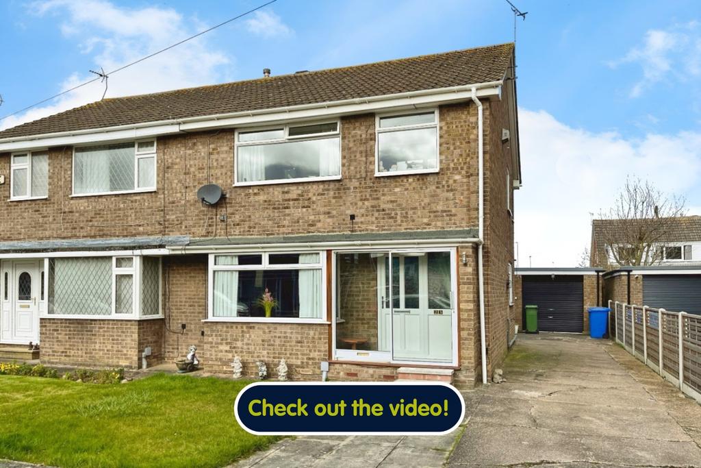 Percy Close, Leconfield, Beverley... 3 bed semi-detached house for sale ...