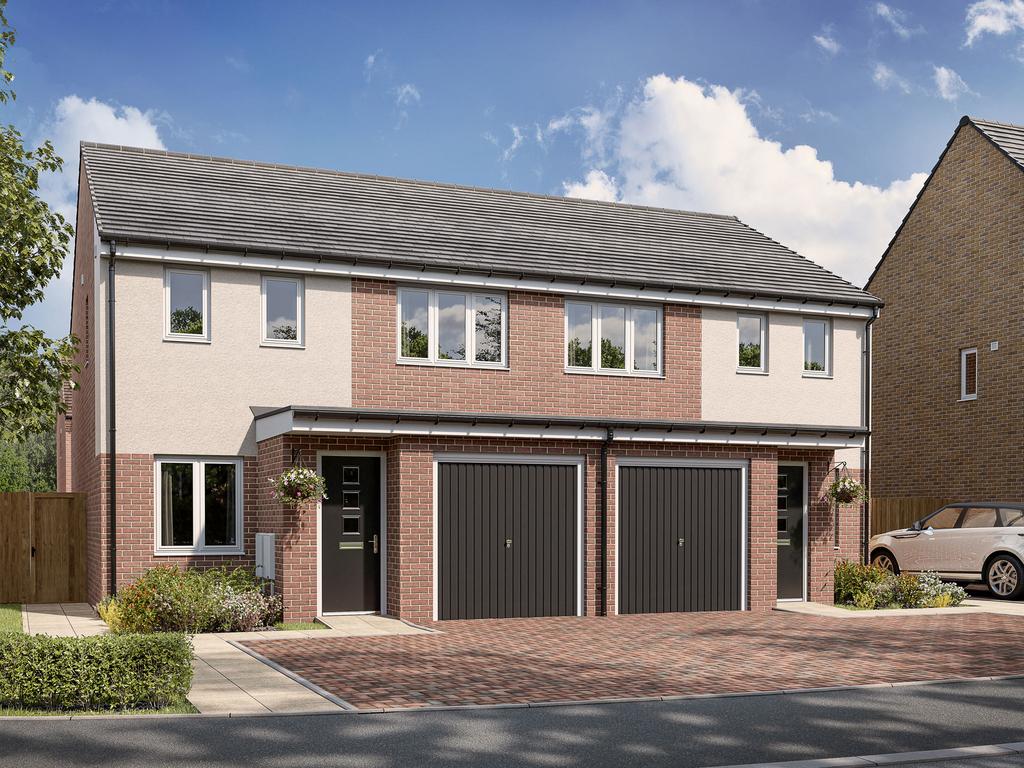 Plot 74, The Rufford at Kett's... 3 bed semi-detached house for sale ...